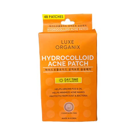 Kmb Shopee Nz Luxe Organix Hydrocolloid Acne Patch Day Time