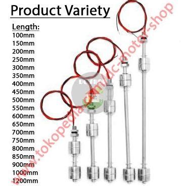 Jual Double Float Switch Dual Ball Stainless Steel Water Level Sensor 200Mm Shopee Indonesia