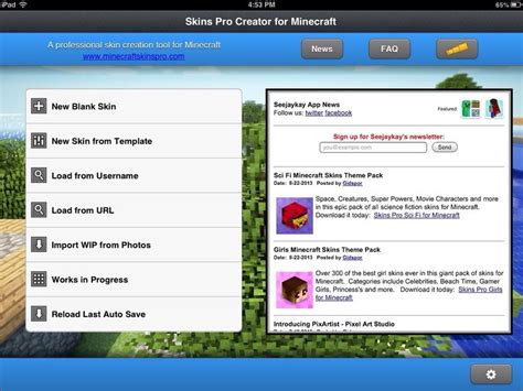 Minecraft Skins Pro Creator