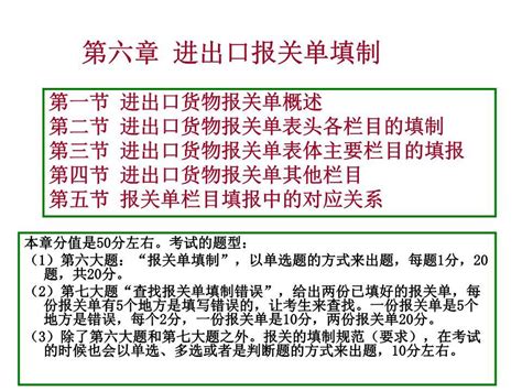 进出口货物报关单图册 360百科