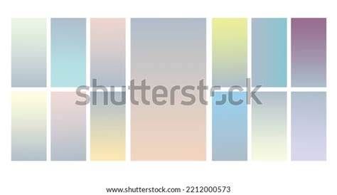 파스텔 그라데이션 배경 집합입니다 부드러운 파스텔 스톡 벡터로열티 프리 2212000573 Shutterstock