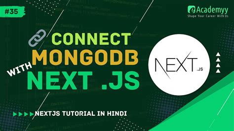 🔗 Connect Mongodb With Nextjs 💾 Mongodb Setup In Nextjs Hindi Tutorial Youtube