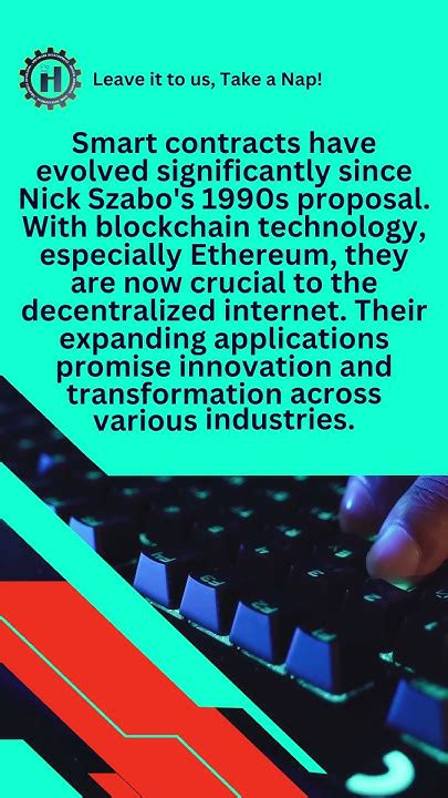 Smart Contract History Blockchain Information Husmerktech Youtube