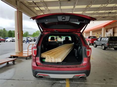 2017 Explorer Interior Dimensions