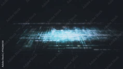 Data Matrix Simulation Ui With Cutting Edge Digital Environment With A Dynamic And Immersive