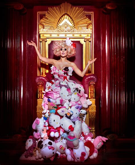 Lady Gaga ‘the Throne Hello Kitty Anniversary At Proud Galleries London