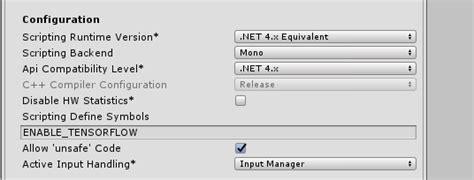 The Type Or Namespace Name Tensorflow Could Not Be Found · Issue 1511 · Unity Technologiesml