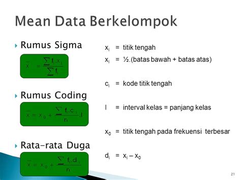 Rumus Normalisasi Data
