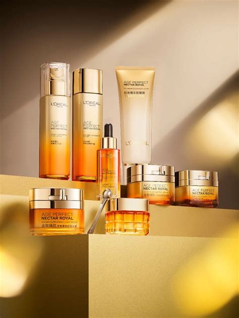 Lor Al Paris On Behance Gold Skincare Loreal Fragrance