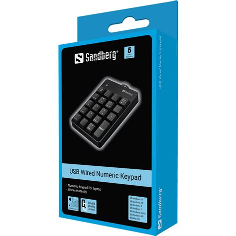 Sandberg Usb Wired Numeric Keypad Sandberg A S