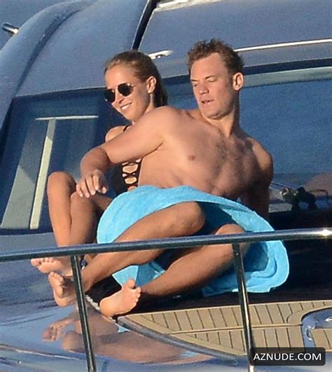 Nina Weiss Sexy With Footballer Manuel Neuer In Formentera Aznude