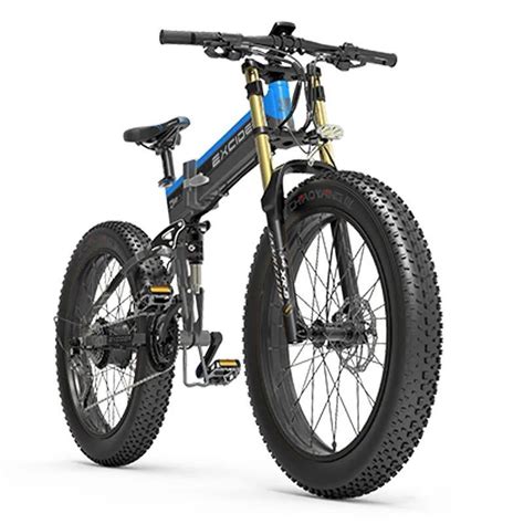 Full Suspension High Speed Ebike 26 Inch Fat Tire Mountain Electric