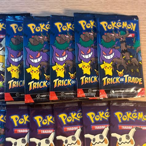 Pokémon 30 Booster Pack Trick Or Trade Booster Packs Collection