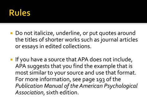 PPT APA Style In Text Citations And References PowerPoint Presentation ID 1598268