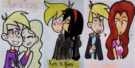 Ron Stoppable And Girls By Marieangel04 On Deviantart