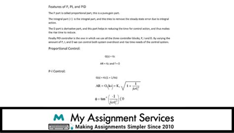 Automation Engineering Assignment Help Online By Experts