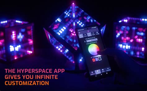 mua the hyperspace lighting company hypercube infinity cube led light
