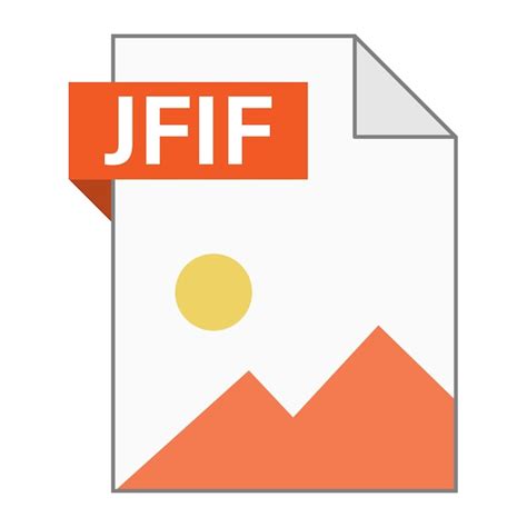 Premium Vector Modern Flat Design Of Jfif File Icon For Web
