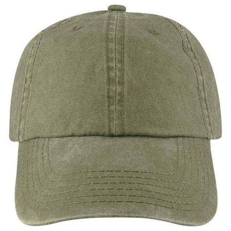 Throwback Cotton Twill Hat Embroidered