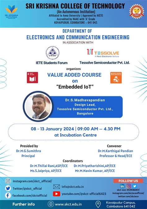 Ece Sri Krishna College Of Technology On Linkedin Skct Ece Vlsidesign Vlsi