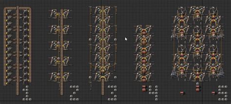 Factorio Mining Blueprint Evolution Rfactorio