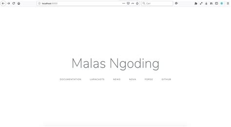 Tutorial Laravel 2 Belajar Route Dan View Pada Laravel Malas Ngoding