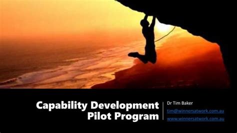 Capability Development Program Q And A Ppt