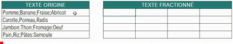Excel Fractionnertexte Les Secrets Dune Fonction Sous Exploitée