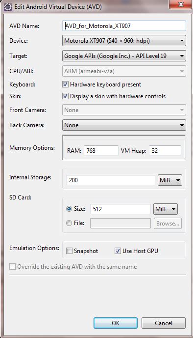 Emulator For Android 44 Kitkat With Gpu Enabled Is Not Starting