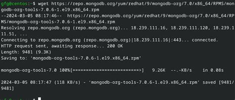How To Install Mongodb On Centos Geeksforgeeks