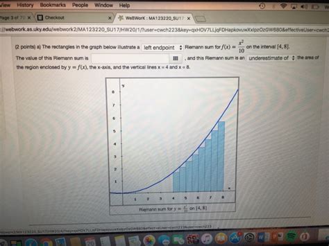 Solved The Rectangles In The Graph Below Illustrate A Left