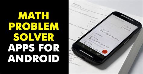 10 Best Math Problem Solver Apps For Android In 2023