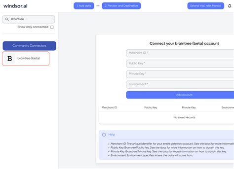 connect braintree to power bi integration and automated reporting