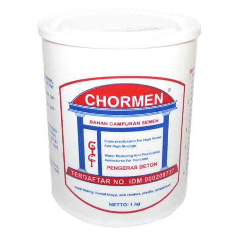 Chormen Bahan Campuran Semen 1 Kg Pengeras Semen Cormen Lazada