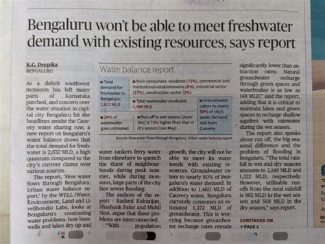 Nirmalya Chatterjee On Linkedin Bangalore Rural Urban Gets About 5