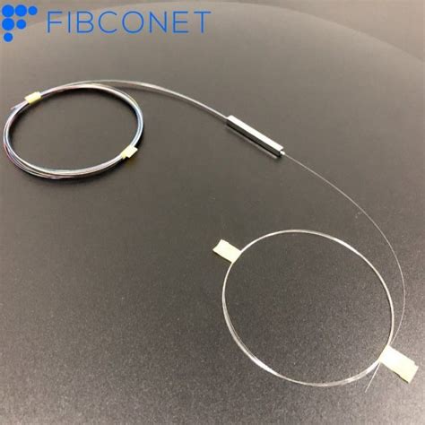 Splitter PLC Serat Telanjang Pasif Dengan Tabung Baja Komunikasi Fibconet