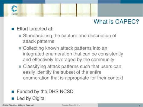 Ppt Introduction To The Common Attack Pattern Enumeration And
