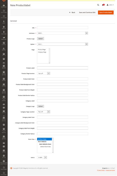 Product Label For Magento 2 Extendware