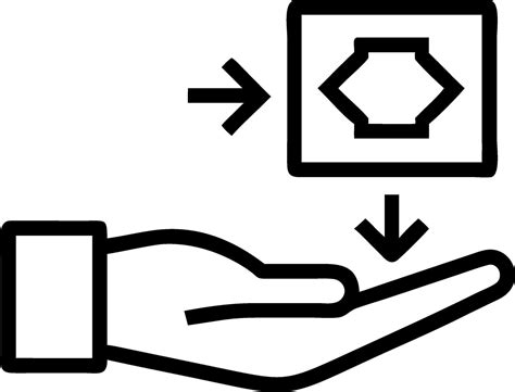 Hand Presenting Holographic Drag And Drop Interface For Low Code Automation With Empty Space