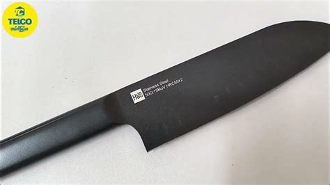 Huohou Knife Set with Holder 5pcs HUO0076 - YouTube