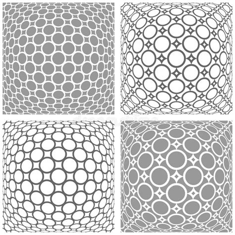 3d Patterns Set Abstract Convex Geometric Backgrounds Stock Vector Illustration Of Design