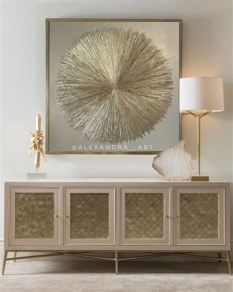 Панно «СИЯНИЕ Украшение стен своими руками Рисуем картины маслом Настенный художественный декор