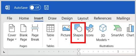How To Insert And Modify Shapes In Microsoft Word PC Mac