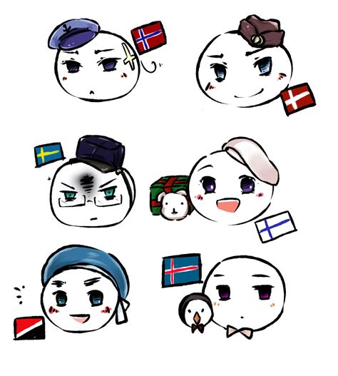 【找不到作者】【侵删】aph 黑塔利亚 团子 高清图片，堆糖，美图壁纸兴趣社区