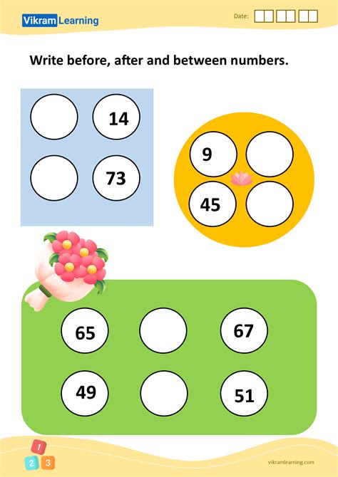download write before after and between numbers worksheets