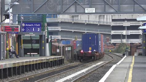 Irish Rail 071 Class Loco 086 Iwt Liner Drumcondra 30 11 19 Youtube