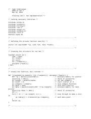 Implementation Of Set In C Course Hero