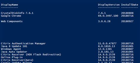 Windows Check If Program With Specific Version Is Installed Stack