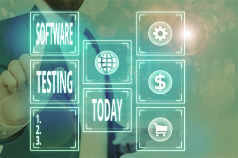 Word Writing Text Software Testing Business Concept For Evaluate The Functionality Of A