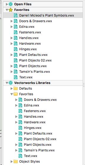 Resource Manager Favorites General Discussion Vectorworks Community